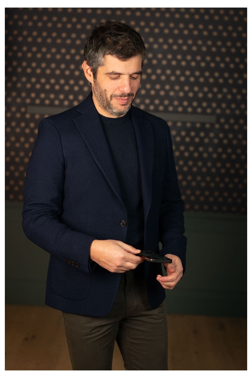 Veste Marine - Jordan Malka