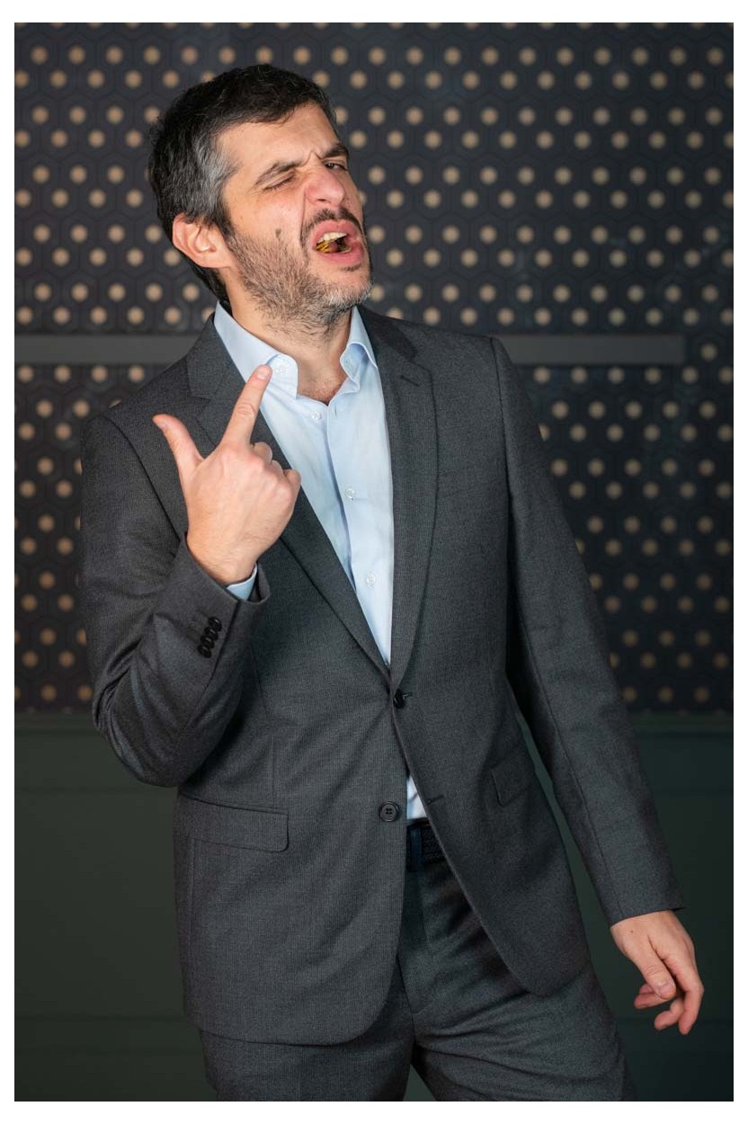 Costume Gris Moyen - Jordan Malka